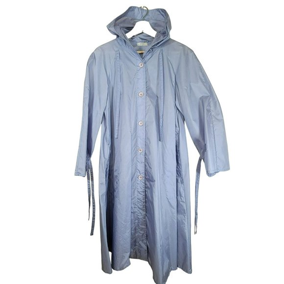 Vintage | Jackets & Coats | Vintage Periwinkle The Totes Coat Hooded ...